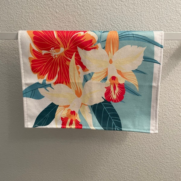 Olive Kitchen Hand Towel|floral Tea Towel|olive Oil Dish Towel|summer ...