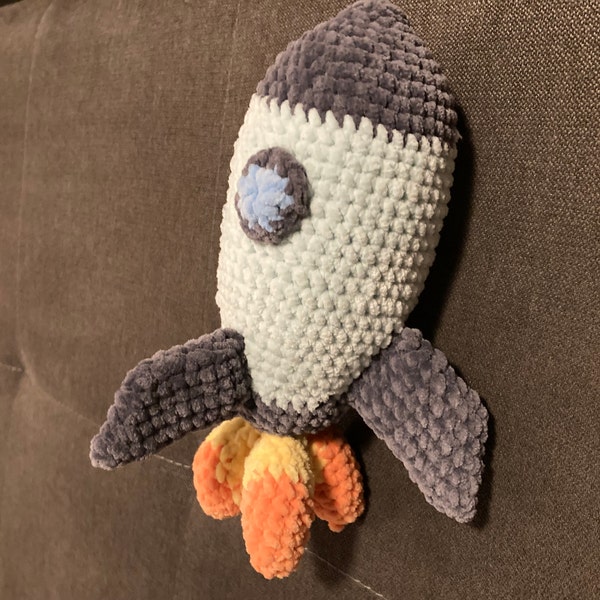 Space Rocket Easy Crochet Pattern , Amigurumi Mini Space Crochet PDF ...