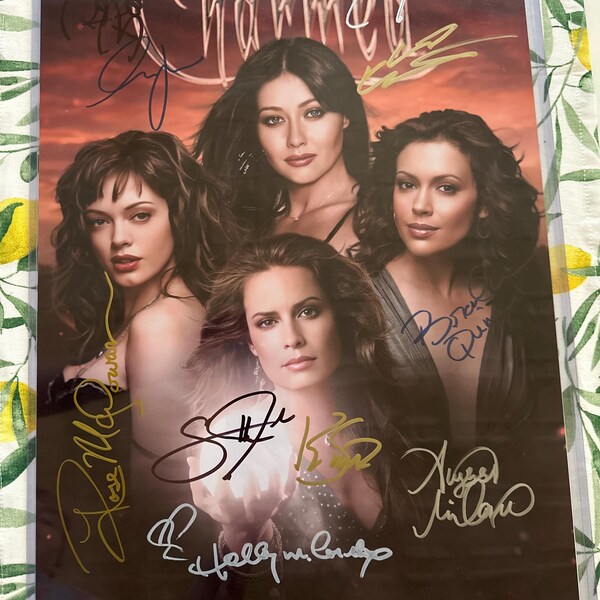 Signed Poster - Tv Series - Buffy the Vampire Slayer - Angel 11x17 ...