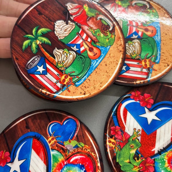 Cuatro Boricua Display: Puerto Rican Souvenir, Cuatro Puertorriqueño - Etsy