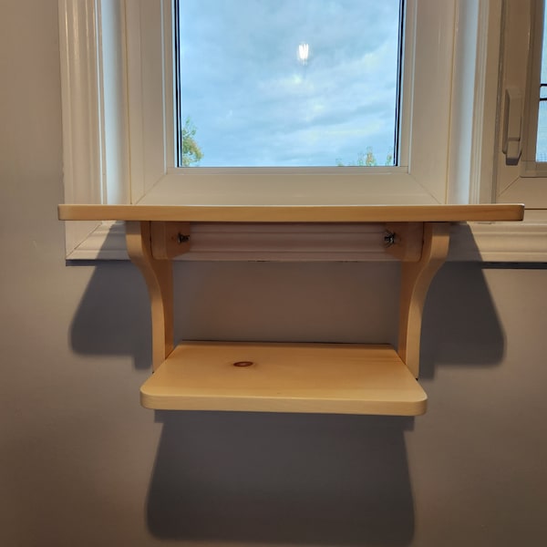 Dog Window Perch Wooden Dog Furniture Windowsill Natural Shelves - Etsy