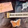 Make Heaven Crowded Keyfob, Christian Keychain 1 Inch, Christian Keyfob ...
