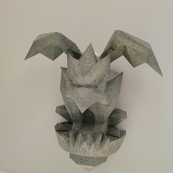 Gargoyles B, Papercraft , DIY , Low Poly , PDF Papercraft , Fantasy ...