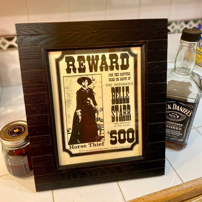 Johnny Ringo Wanted Poster - Etsy
