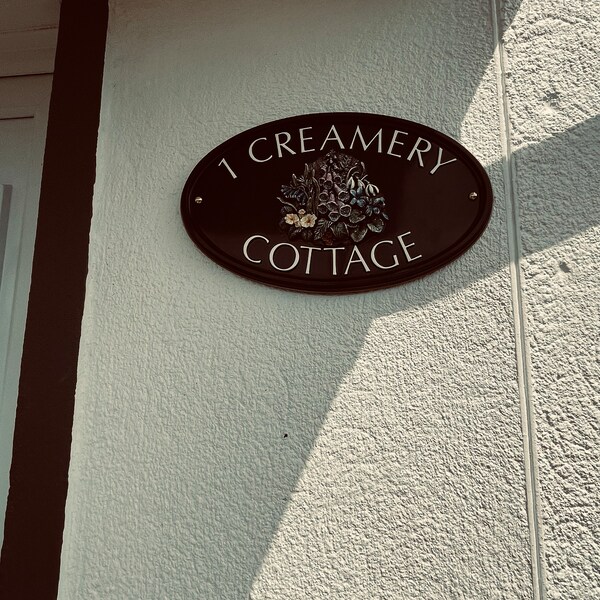 Traditional Style Solid Cast Resin House Name/number Sign, Bespoke ...