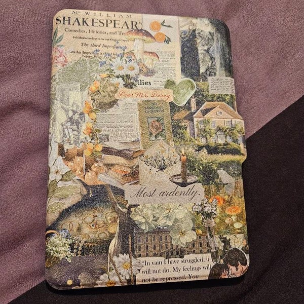 Old Newspaper Ledger Paperwhite Kindle Case for Kindle 10th 11th Gen ...