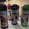 Kids Wolf Cup Kids Water Bottle Personalized Kids Wolf Cup - Etsy