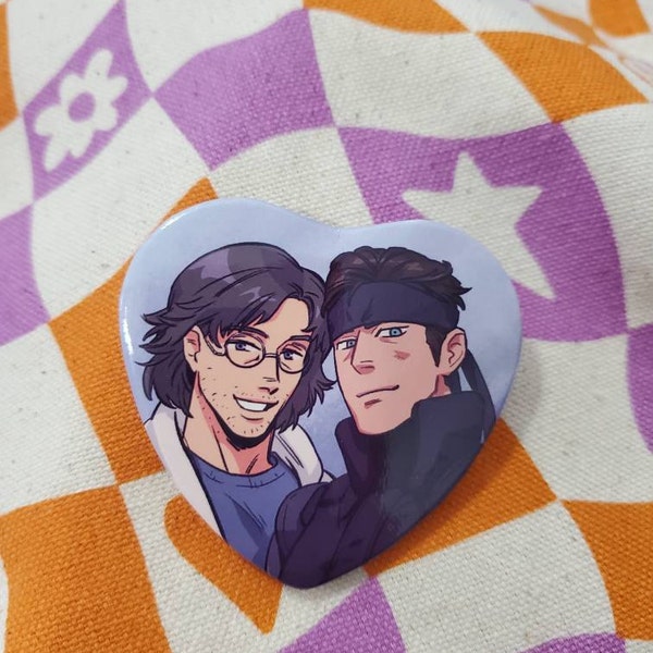 Metal Gear Solid Heart Buttons - Snotacon / Bbkaz - Etsy