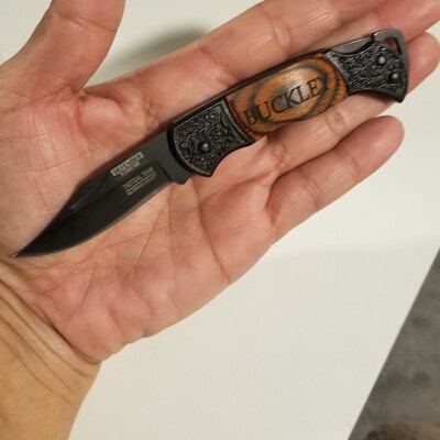 Engraved Knife, Set of 6, Pocket Knife, Personalized Pocket Knife ...