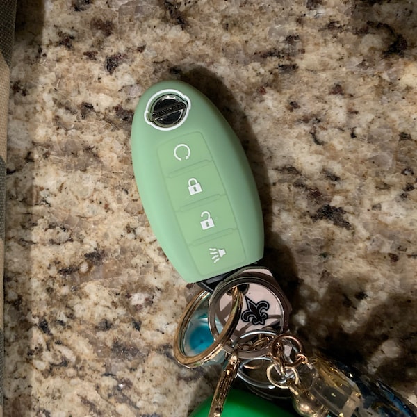 Keyless Entry Key Fob Rubber Cover for Nissan Remote Kicks Murano Titan ...