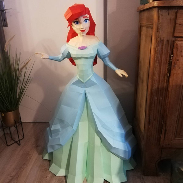 Anxiety Papercraft Lowpoly/ PDF/ A4 Sheet/ - Etsy