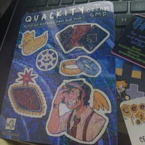 Tommyinnit Sticker Sheet Dream SMP / DSMP L'manberg - Etsy