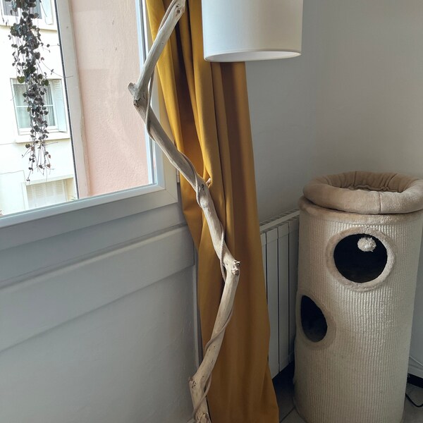 Boho Wooden Clothes Rack, Clothes Hanger, Handmade With Hazel and Solid ...