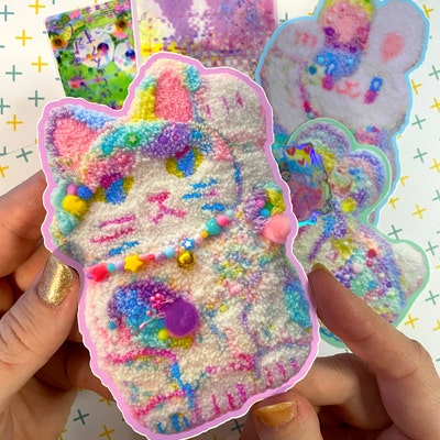 Soft Bunny Stickers - Etsy