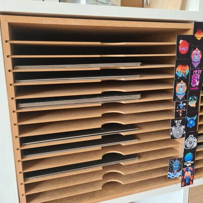 A3 17 Shelve Unit Paper Storage Box - Etsy