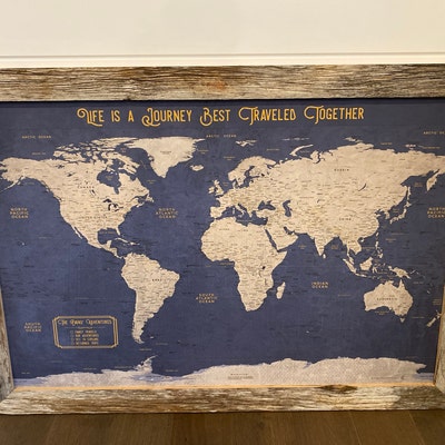 Flight Patterns World Map Poster 24x36 - Etsy