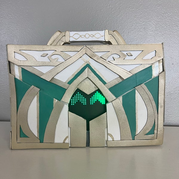 Genshin Impact Cosplay Prop - Kaveh's Suitcase Mehrak DIY Template ...