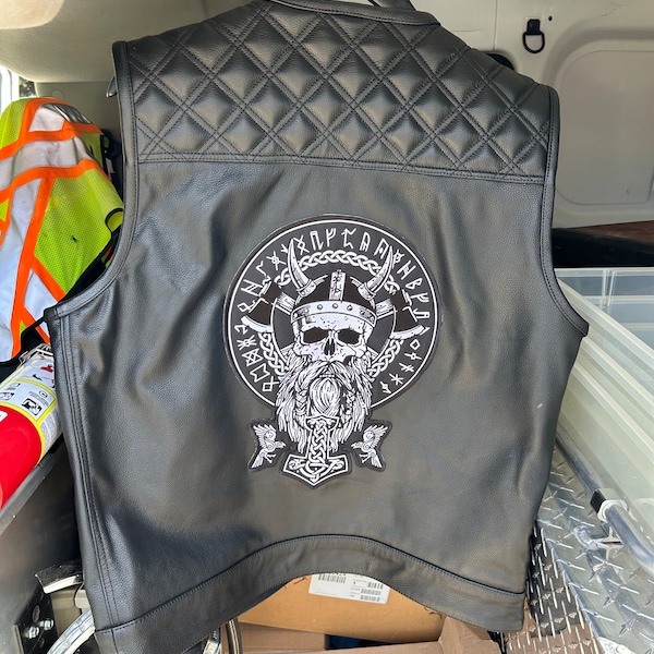 ODIN Large Back Patch for Vest - Etsy