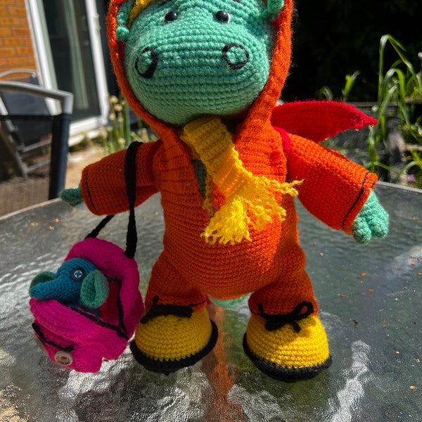 Crochet Pattern Dragon. Amigurumi Dragon - Etsy