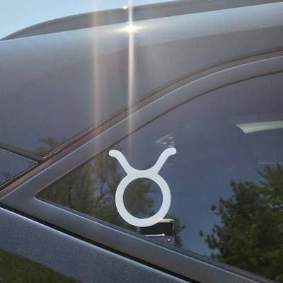 Taurus Zodiac Symbol Decal - Etsy