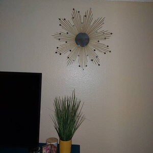 Rust Large Wall Clock Rust Game Metal Modern Wall Clock Copper | Etsy