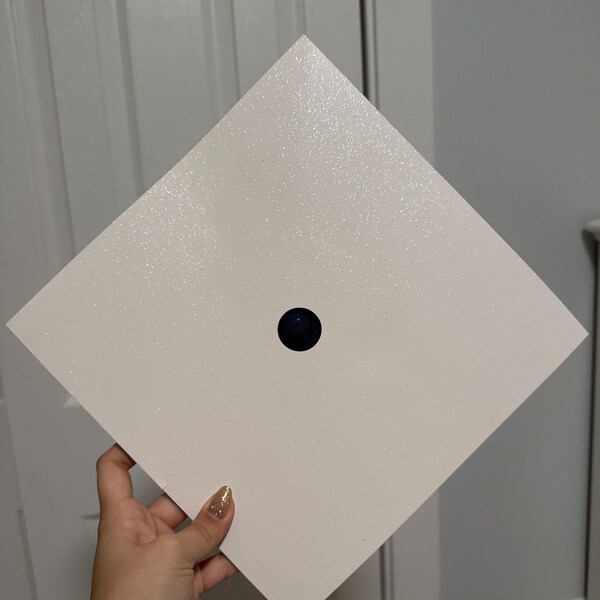 Glitter Graduation Cap Topper Base, Grad Cap Topper, Graduation Gift ...