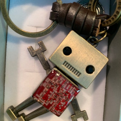 Steampunk Robot/android Robot/ Funky Robot Necklace/birthday Present ...