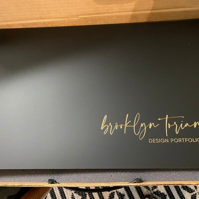 11x17 Landscape Matte Black Portfolio Case 11x17 Portfolio Landscape ...