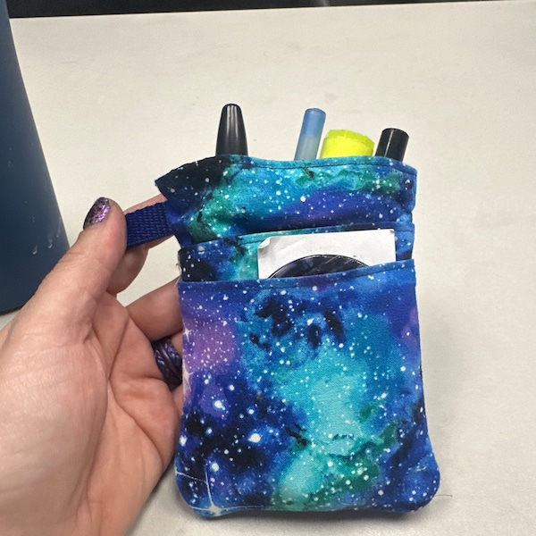 Celestial Batik Scrub POCKET Insert, Organizer and Protector for Nurses ...