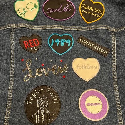 Taylor Swift Birthday Custom Patch Iron on or Sew on Clothing - Etsy