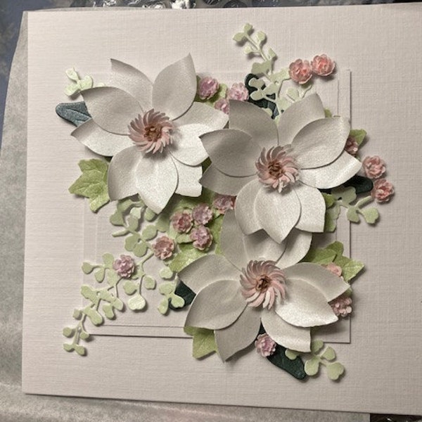 Fancy Handmade Birthday Card - Happy Birthday Card - Greeting Card ...