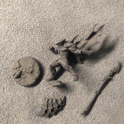 Hiro Dustwalker 3D Printed Resin Miniature Tabletop Role Playing ...