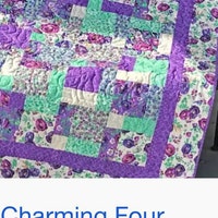 Block Talk Quilt Pattern Swirly Girls SGD056, Layer Cake Panel or T ...