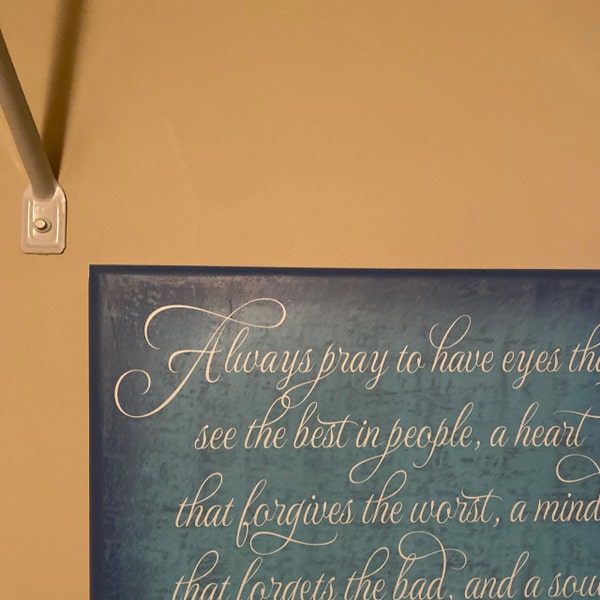 Always Pray Custom Sign, Christian Wall Art, Religious Sign, Religious ...