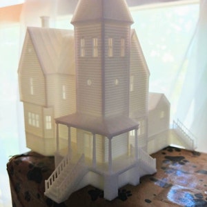 Salem's Lot Marsten House 3d Printed Architectural Model - Etsy
