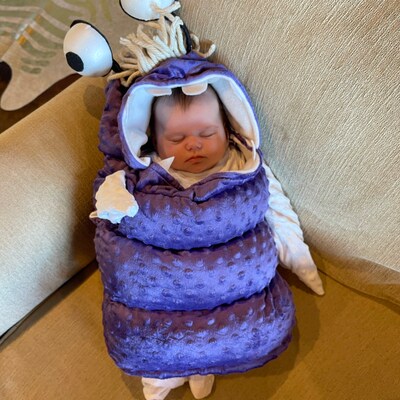 Boo Costume, Purple Monster Costume - Etsy