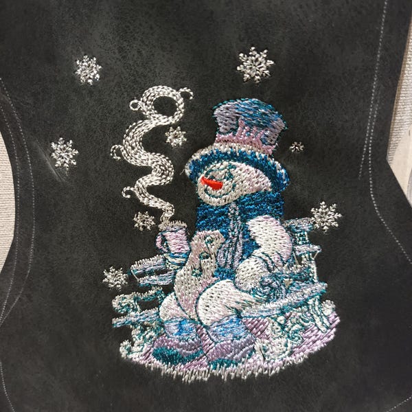 Snowman Machine Embroidery Design , Winter Embroidery, up to Snow Good ...