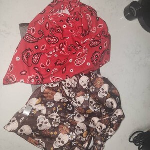 Rosie Riv Ghouls Wanna Have Fun Stretch Scrub Cap Stretchy Scrub Hat ...