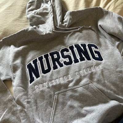 Custom Varsity Embroidered Hoodie / University Sweater/ College Sweater ...