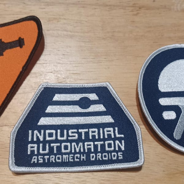 Droid Builder Iron on Patches - Etsy