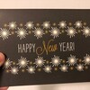 Golden New Year Folded Holiday Cards, Box of 10 - Happy New Year ...