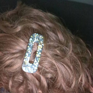 Resin Hair Clip — Beach Waves - Etsy