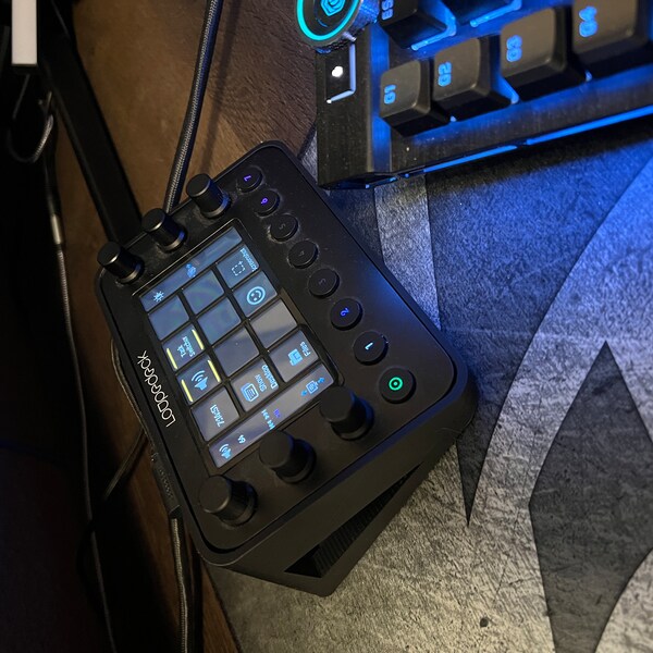 Loupedeck Streaming Video Editing Gaming Stand 35 Degree Angle - Etsy