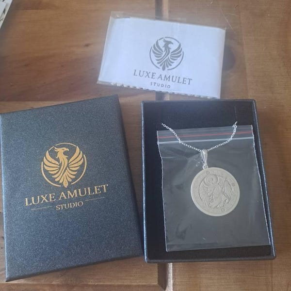 Crane Necklace – Sacred Turna Bird Medallion | Symbol of Longevity ...