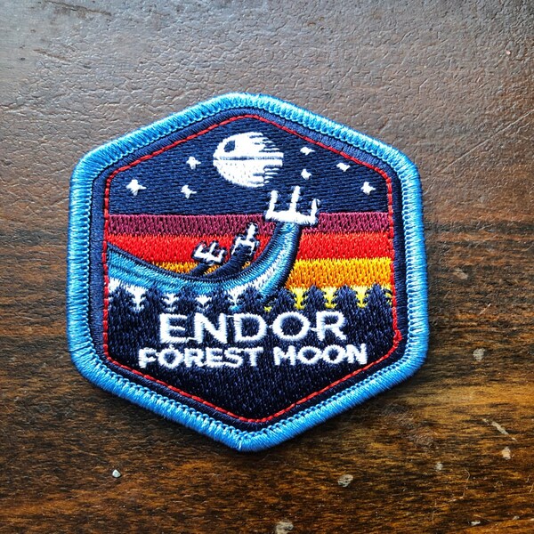Battle of Endor Mission Embroidered Patch | Star Wars Accessory - Etsy