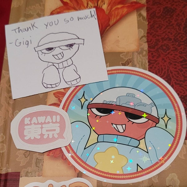 Gigi N’ Toodles Stickers (dandy’s World) - Etsy