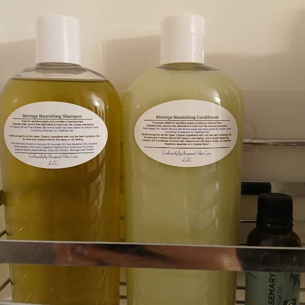 Just Rosey Floral Shampoo & Conditioner - Natural Scents, Rose Water - Etsy