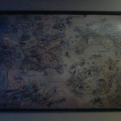24 X 36 Vintage Everquest Norrath World Map Print - Etsy