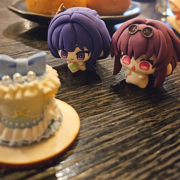 Anime Clay Figures, Game Clay Models, Cute Clay Models, Clay Dolls ...