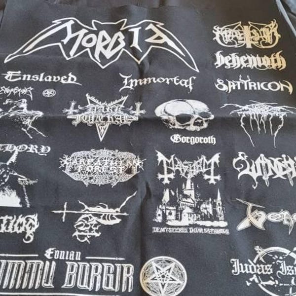 Dsbm Patches Sheet, Black Metal - Etsy